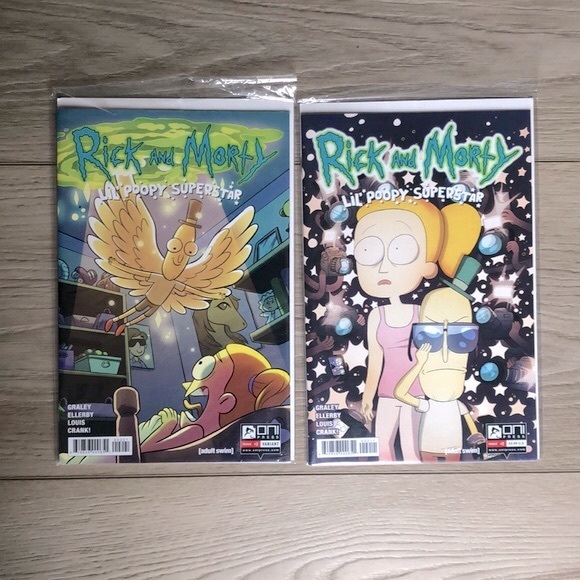 Rick And Morty Shop | Other | New Rick Morty Lil Poopy Superstar Comic ...